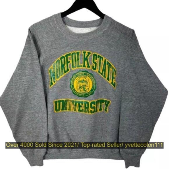 Shirts | Norfolk State University Spellout Sport Sweatshirt Shirt ...